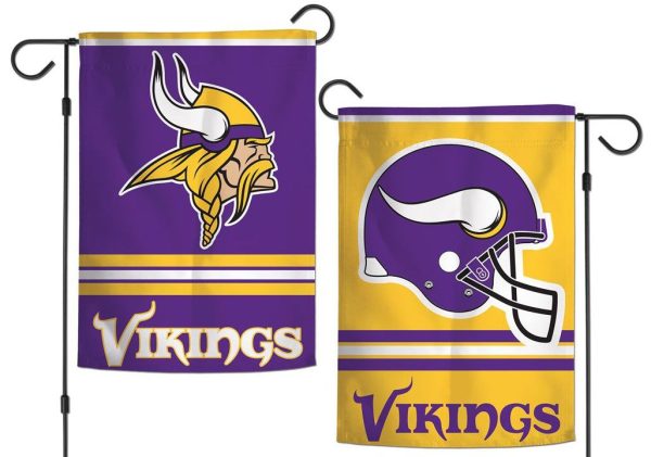 Minnesota Vikings 2 Sided Garden Flag I Americas Flags