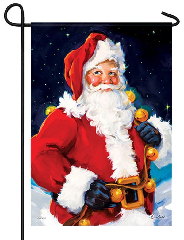 Santa’s Big Night Garden Flag - I AmEricas Flags
