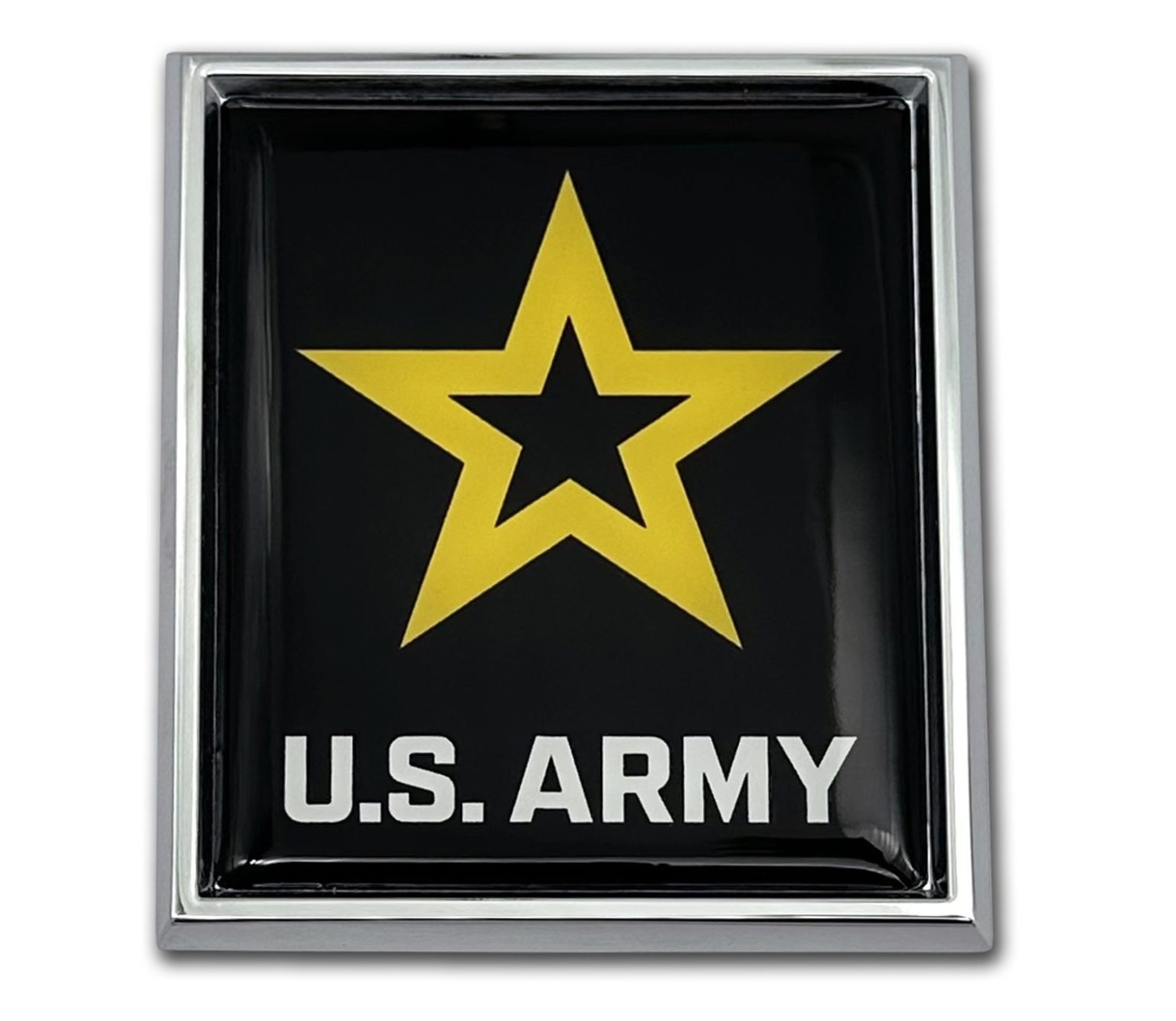 Army Green Seal Color Car Emblem - I AmEricas Flags
