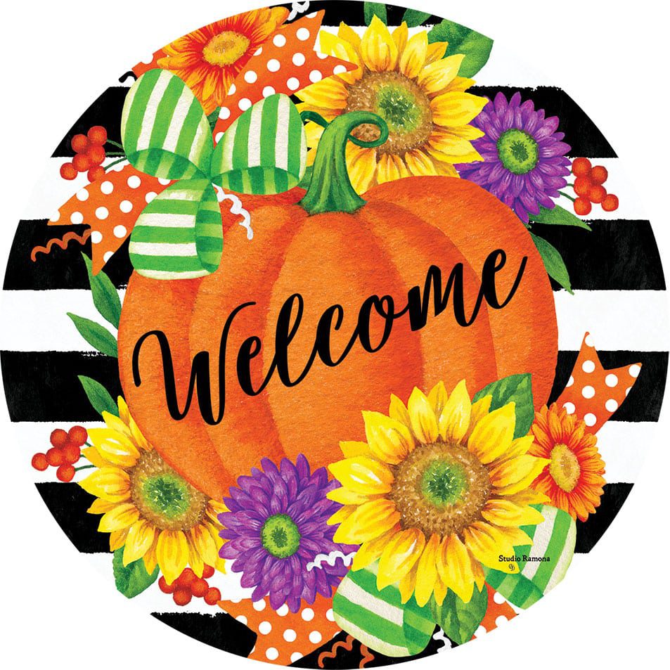 Pumpkin Splendor Accent Magnet - I AmEricas Flags