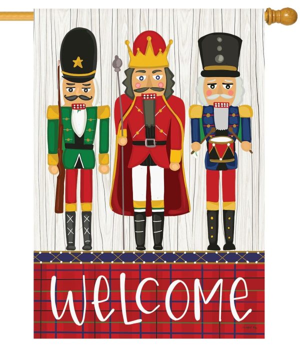 Nutcrackers House Flag - I AmEricas Flags