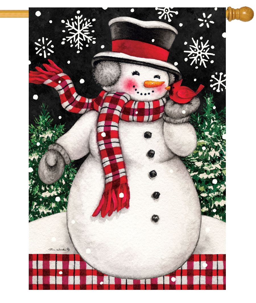 Christmas House Flags - I AmEricas Flags