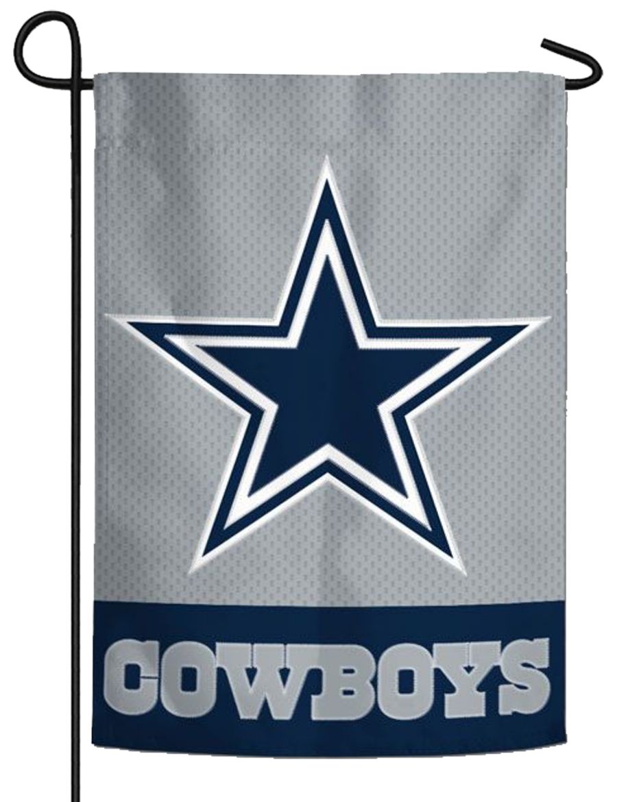 Dallas Cowboys Star Applique Garden Flag - I AmEricas Flags