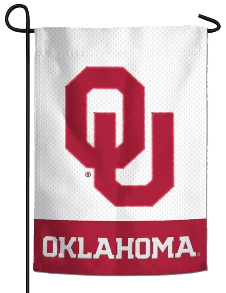 University of Oklahoma OU Applique House Flag - I AmEricas Flags
