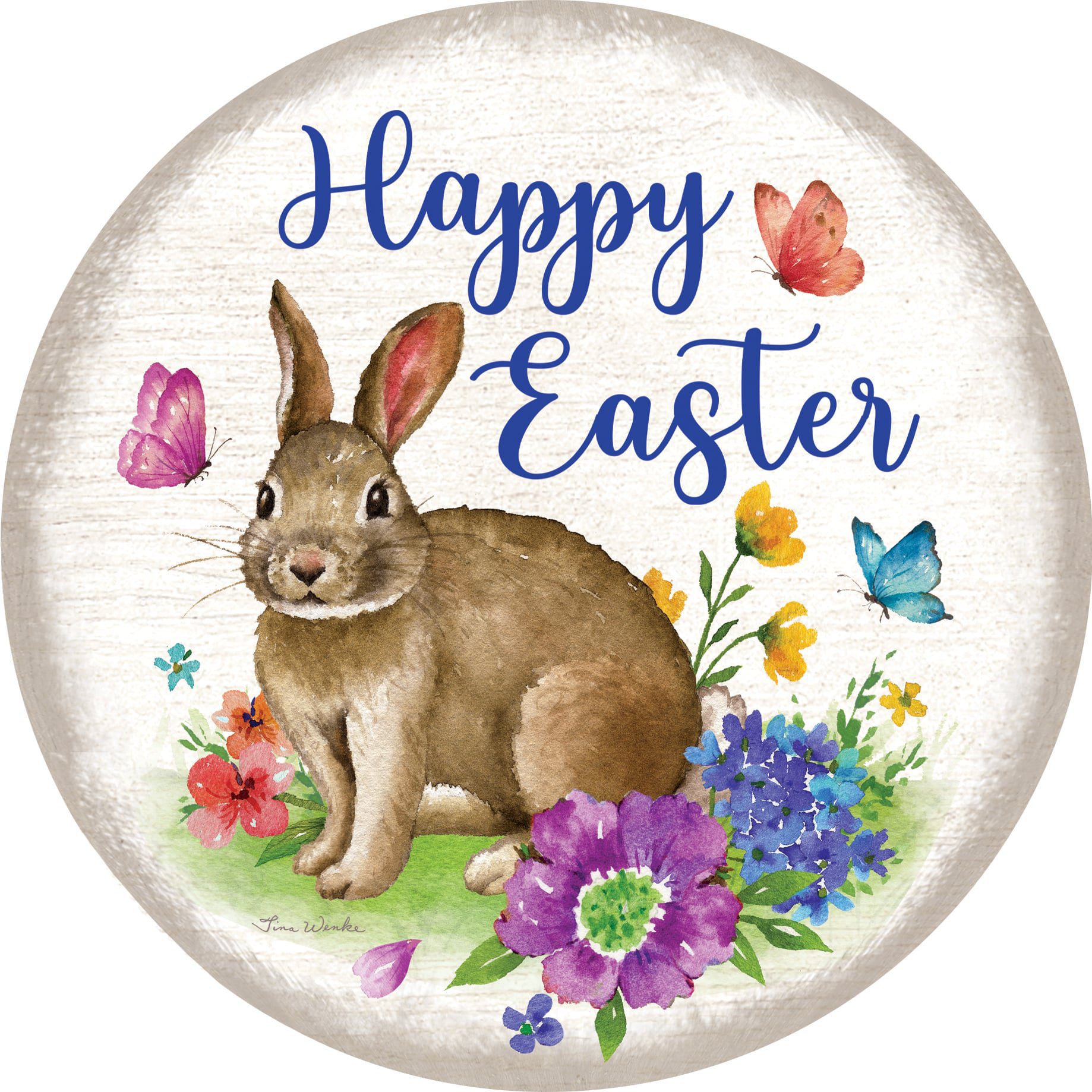 Bunny Plaid Accent Magnet - I AmEricas Flags