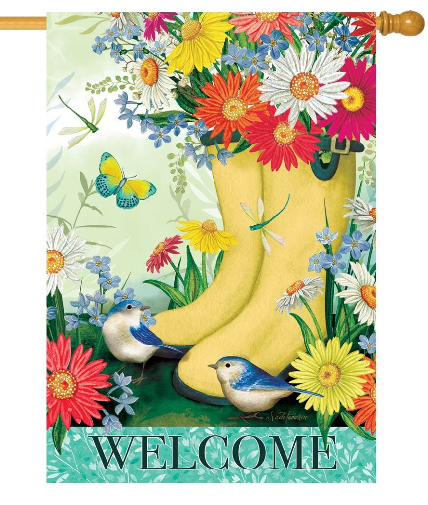 Spring House Flags - I AmEricas Flags