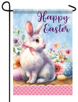 Happy Easter Bunny House Flag - I AmEricas Flags