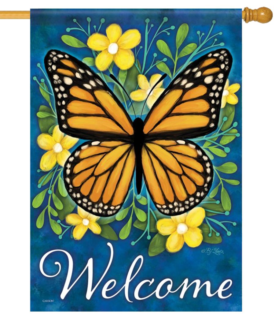 Monarch Morning House Flag - I AmEricas Flags