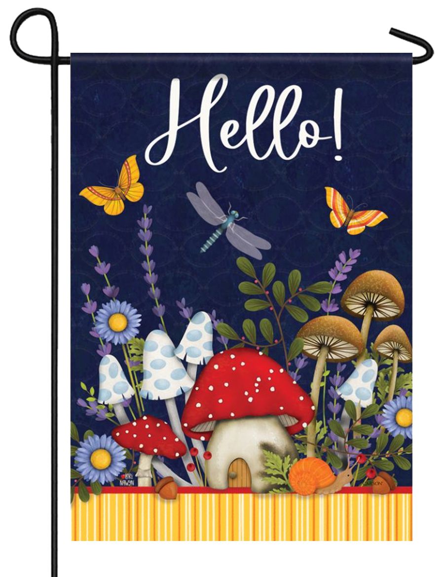 Mushroom Medley Garden Flag - I AmEricas Flags