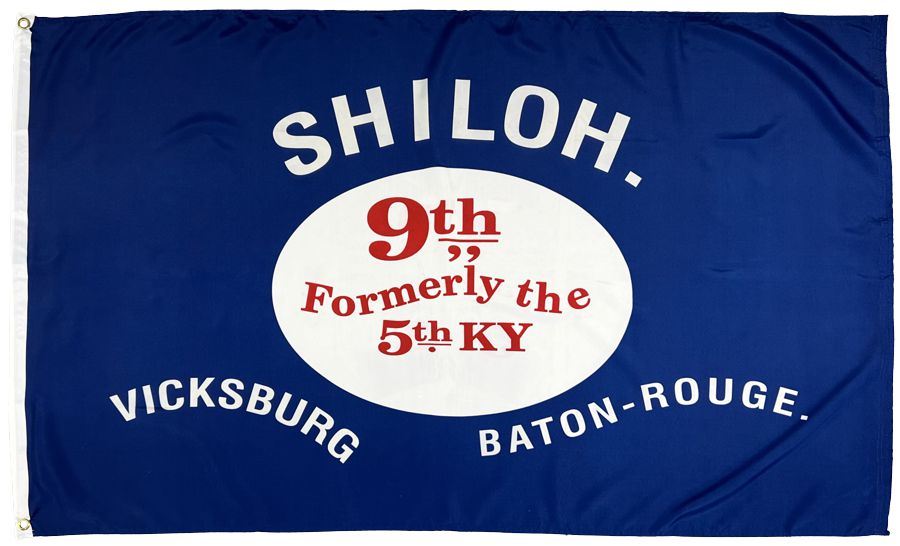 9th Formerly the 5th Kentucky Infantry Regiment 3×5 Flag - I AmEricas Flags