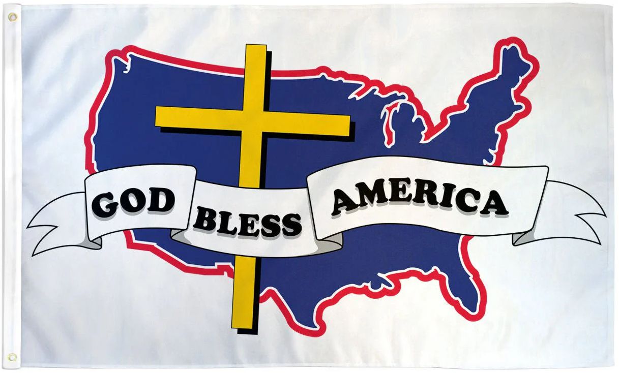 God Bless America 3×5 Flag - I AmEricas Flags
