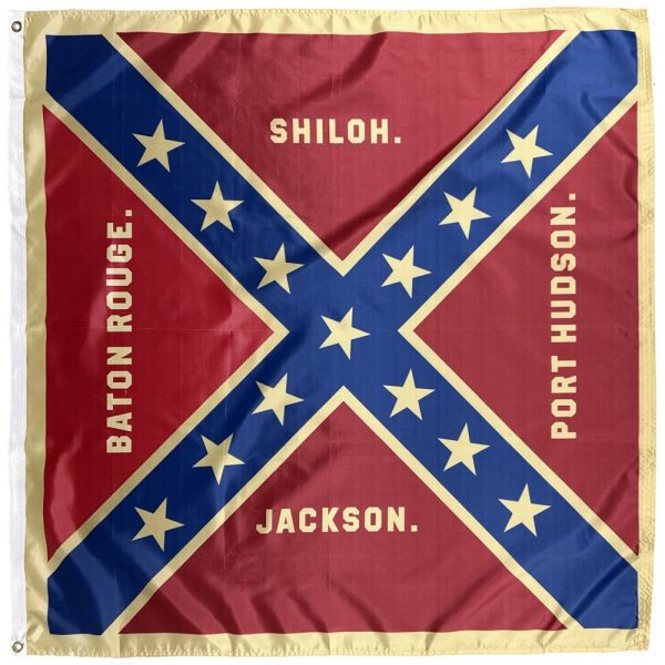 4th Louisiana Infantry Regiment 4×4 Battle Flag - I AmEricas Flags