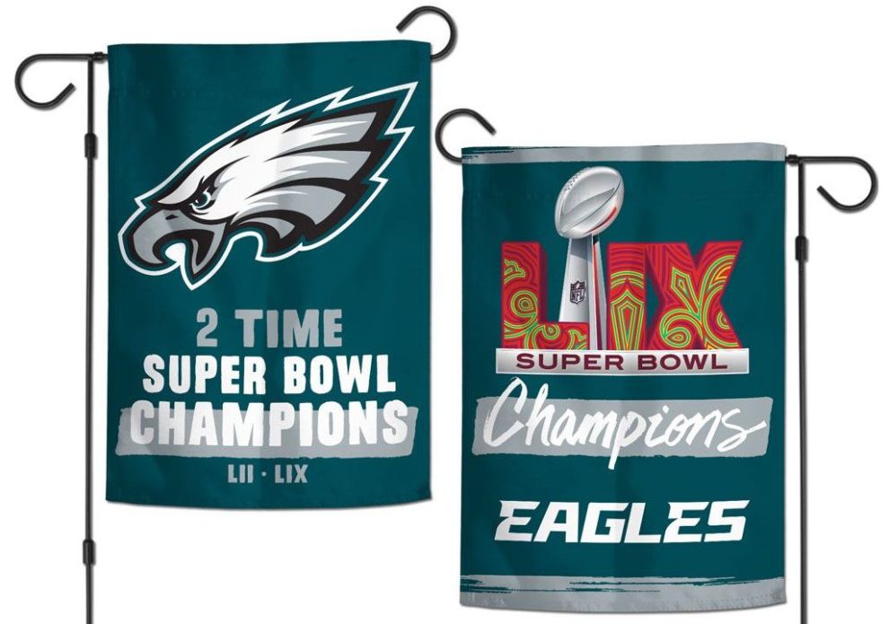Philadelphia Eagles Super Bowl Champion 2 Sided Garden Flag - I ...