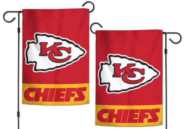 Kansas City Chiefs Applique Garden Flag - I AmEricas Flags