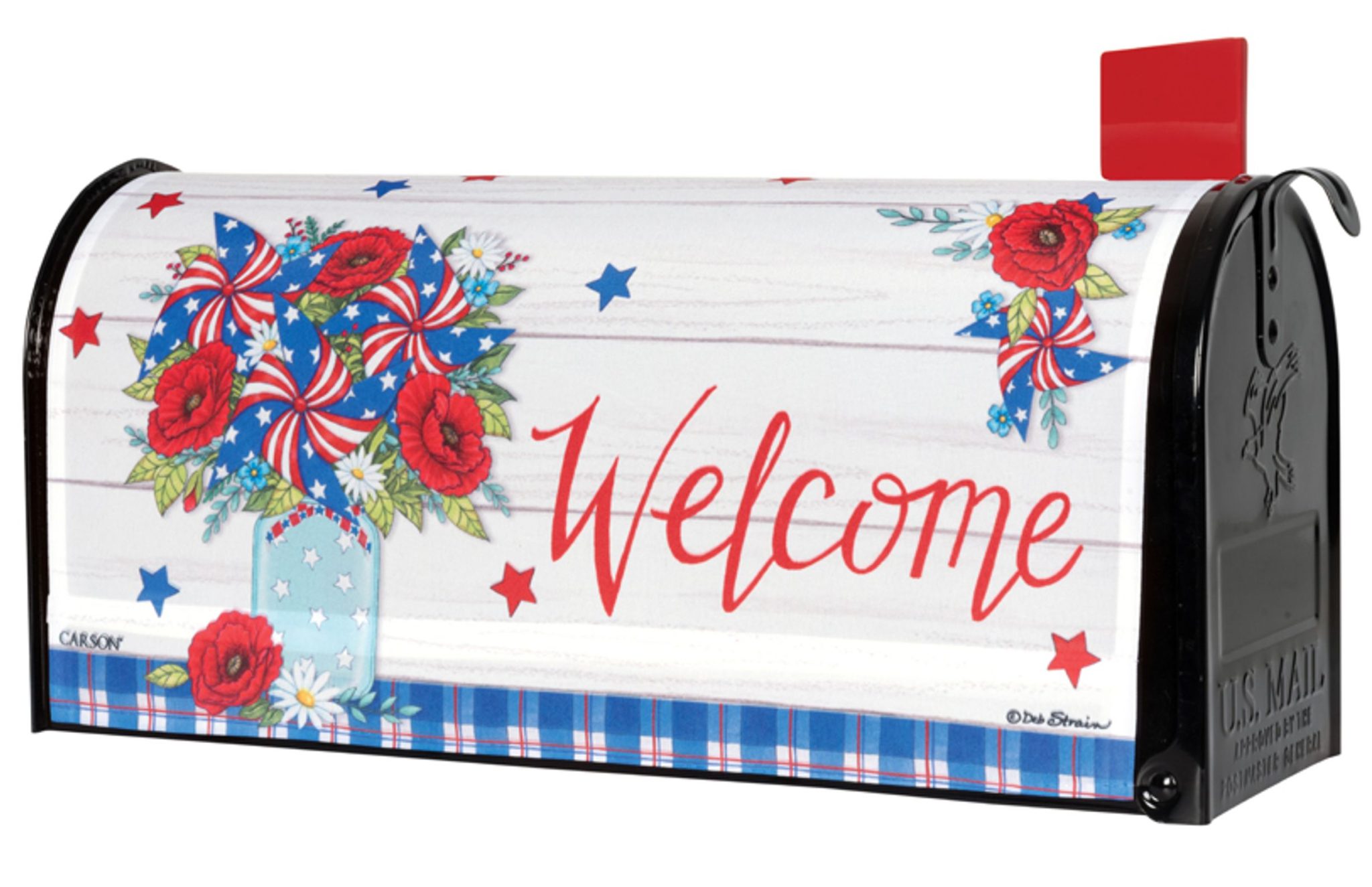 Mailbox Covers - I AmEricas Flags