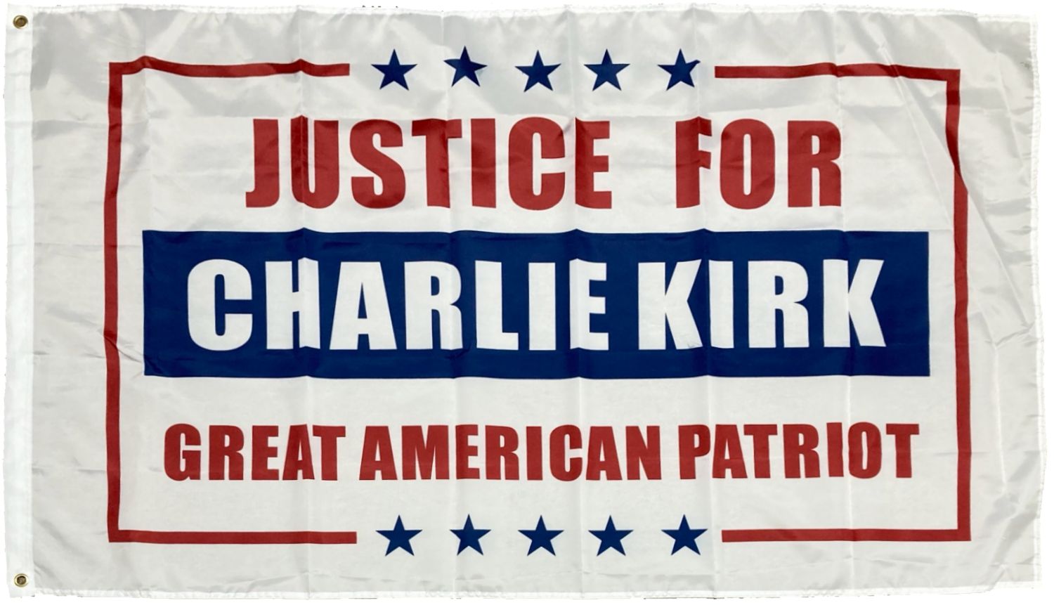 Charlie Kirk Justice 3×5 Flag - I AmEricas Flags