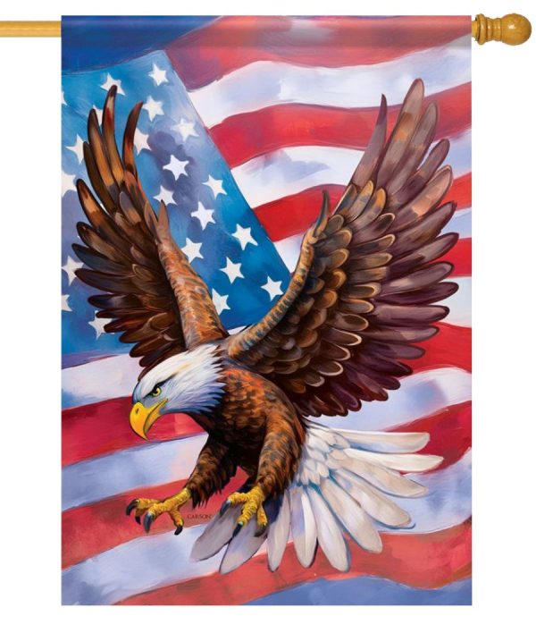 Eagle House Flag - I AmEricas Flags